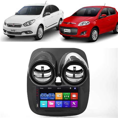 Kit Central Multimidia Mp5 Grand Siena 2013 2014 2015 2016 2017 2018