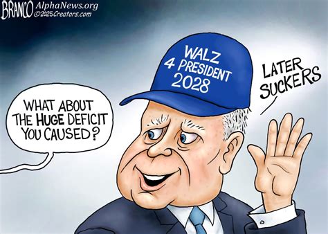 The Latest Political Cartoons From A F Branco Light Wave