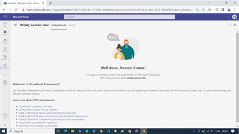 build a teams application using sharepoint framework spfx athen