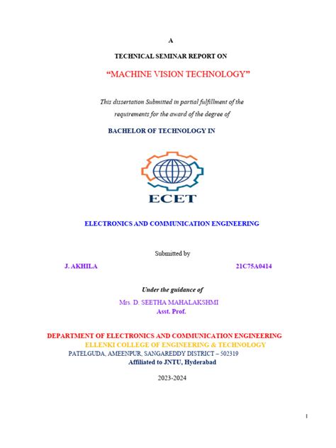 16 machine vision technology akhila[1][1 pdf computer vision