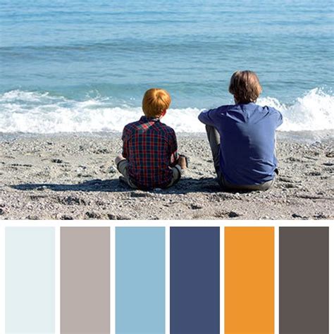 어바웃타임 컬러팔레트 컬러공부 영화 포스터 컬러 팔레트 페인팅 기법