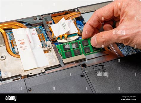 Adding Ram To A Laptop Stock Photo Alamy