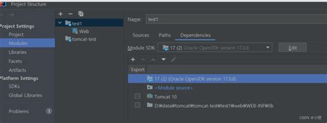 解决ideatomcatunrecognized option add opens java base java lang all