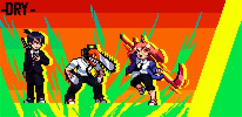 Chainsaw Man Jus Sprites By Drymugen On Deviantart