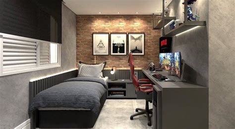 Quarto Gamer 100 Ideias Para Você Se Inspirar