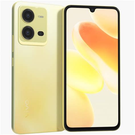 Vivo X80 Lite Gold 3d Model Turbosquid 2019323