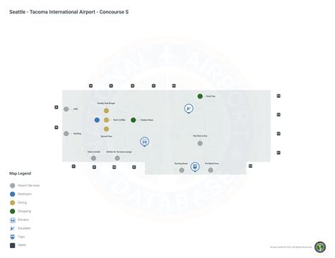 Seattle Tacoma Airport Sea Concourse S