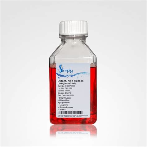 Dmem High Glucose L Arginine Free Genedirex Inc