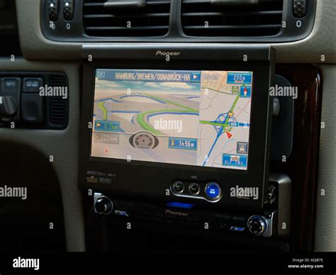 Car Navigation System Hi Res Stock Photography And Images Alamy