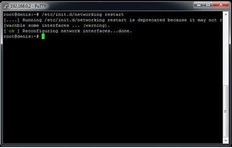 How To Network Configuration In Debian With Cli Text In English