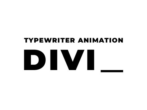 Add Typing Text Animation To Divi Theme Zealous Sites