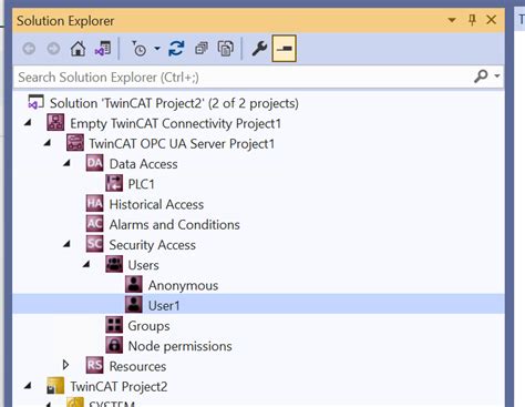 Plcnextlets Use Opc Ua Client Function To Connect Beckhoff Tf6100 And