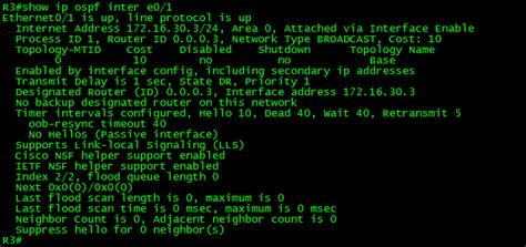 OSPF Passive Interface R S Journey