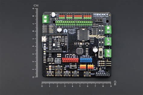 Romeo V A Robot Control Board With Motor Driver Compatible With Arduino DFRobot