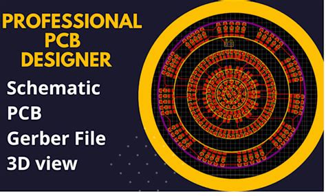 Design Your Pcb Schematic Gerber Files In Easyeda By Zakirahmed1 Fiverr