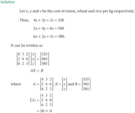 Inverse Of A Matrix Definition Formula Solved Example Problems Exercise Mathematics