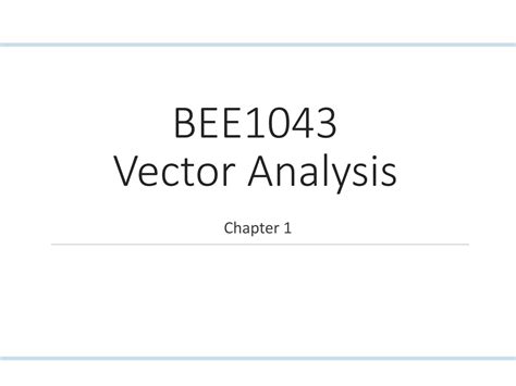 Solution Chapter 1 Vectors Analysis Studypool