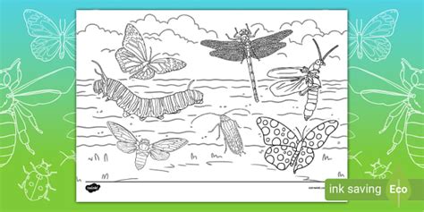 All The Small Things Colouring Page