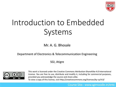 PPT Introduction To Embedded Systems PowerPoint Presentation Free Download ID 582511
