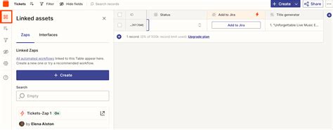 create an internal bug reporting hub with zapier tables