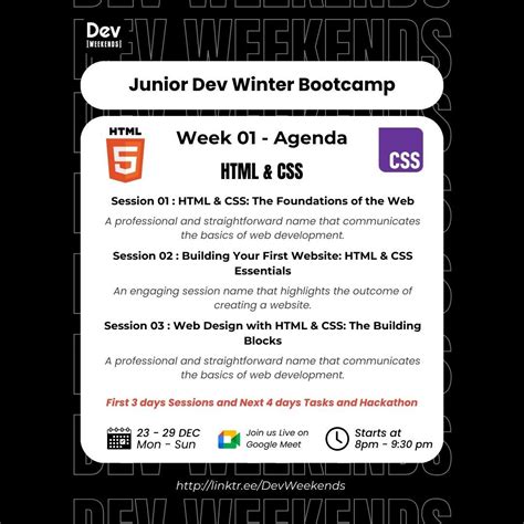 Dev Weekends On Linkedin Webdevelopment Htmlandcss Learntocode