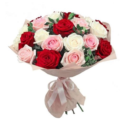 Букет Конфитюр с доставкой в Москве — Фло Алло Ру свежие цветы с бесплатной доставкой