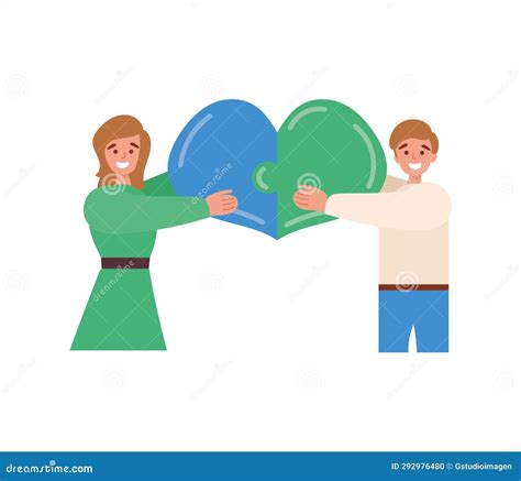 Puzzle Pieces Design Stock Vector Illustration Of Business 292976480