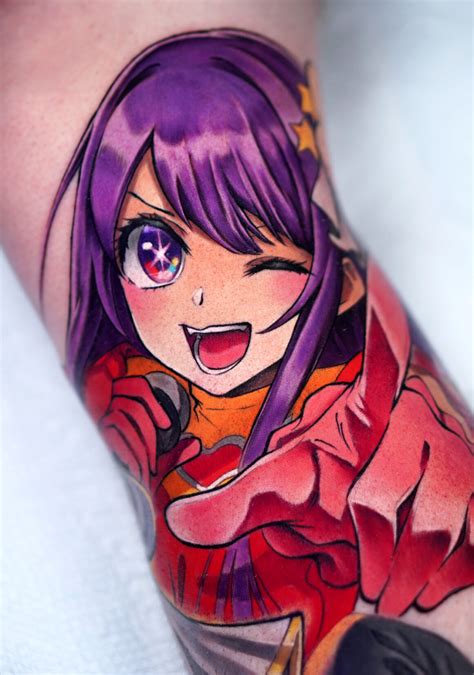 Anime Girl Tattoo Artist