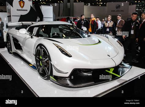 Koenigsegg Jesko At The New York International Auto Show 2019 At The