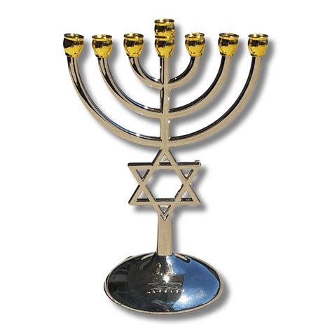 3 Arches Usa 7 Branch Menorah Home Decor Gold Silver Plated Candelabra