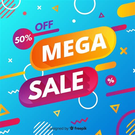 Free Vector Abstract Sale Promotion Banner Template