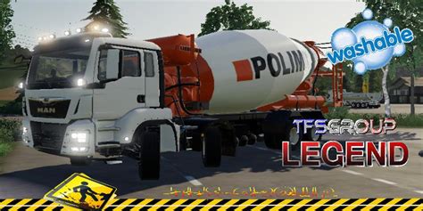 MAN TOUPIE POLIMIX V1 5 For LS 19 Farming Simulator 2025 Mod LS 2025 Mod FS 25 Mod