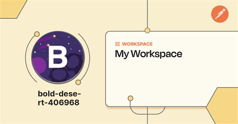 my workspace postman api network