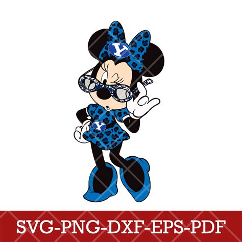 Byu Cougars Mickey Ncaa 3 Cut Files For Cricut Sublimation D Inspire Uplift