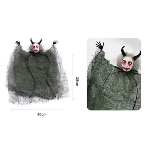 할로윈 장식 공포 악마 유령 인형 펜던트 유령의 집 장식 소품빨간색