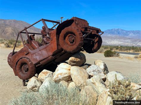 Borrego Springs Exploring The Metal Sculptures