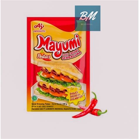 Ajinomoto Mayumi Mayonnaise 100 Gr Original Spicy Mayonnaise Mayumi