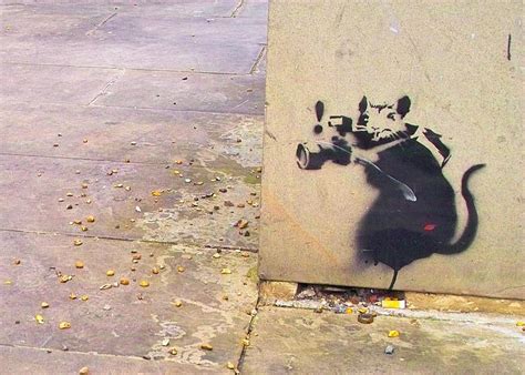 Banksy Street Art Rats