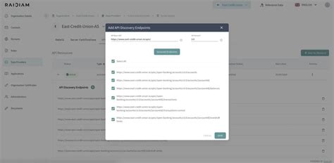 Centralized Directory Raidiam Connect Documentation