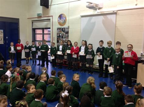 Attendance Assembly Wellesbourne Primary School