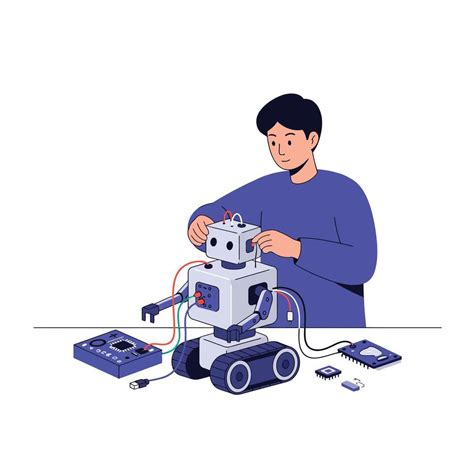 Page 4 Robot Man Vector Art Icons And Graphics For Free Download