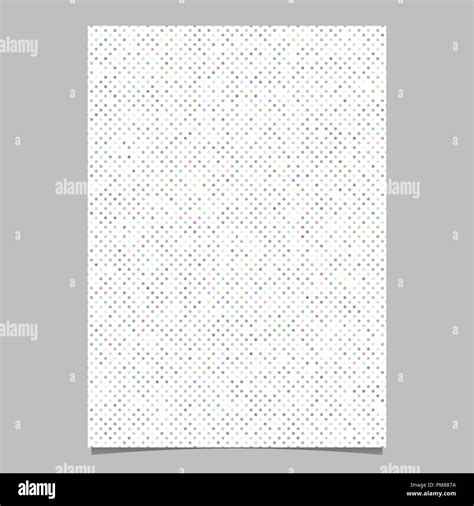 Circle Pattern Poster Design Vector Document Background Graphic Stock