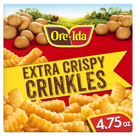 Ore Ida Ready In 5 Extra Crispy Crinkles French Fries Potatoes Same Day