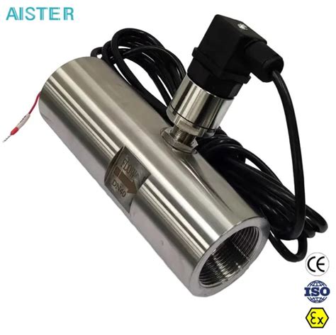 Custom Small Caliber Clamp On Flow Meter High Precision Liquid Turbine Flowmeter With 4 20ma