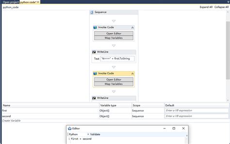 Failed To Assign A Value To A Variable Using Python Execution Code Openrpa Openiap