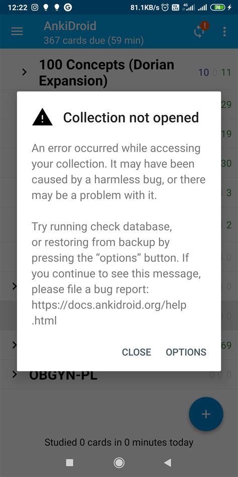 Consistently Error Appearing While Syncing Issue Ankidroid Anki Android GitHub