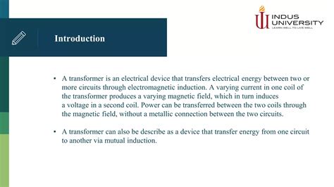Transformer Presentation Ppt