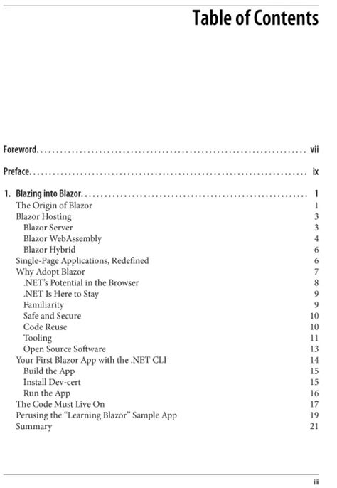 Sách Learning Blazor Build Single Page Apps With Webassembly And C