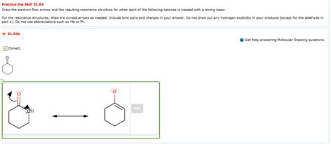 Solved Practice The Skill Draw The Electron Flow Chegg Com