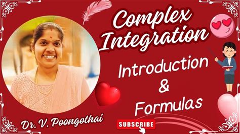 1 introduction and formulas unit 5 complex integration youtube